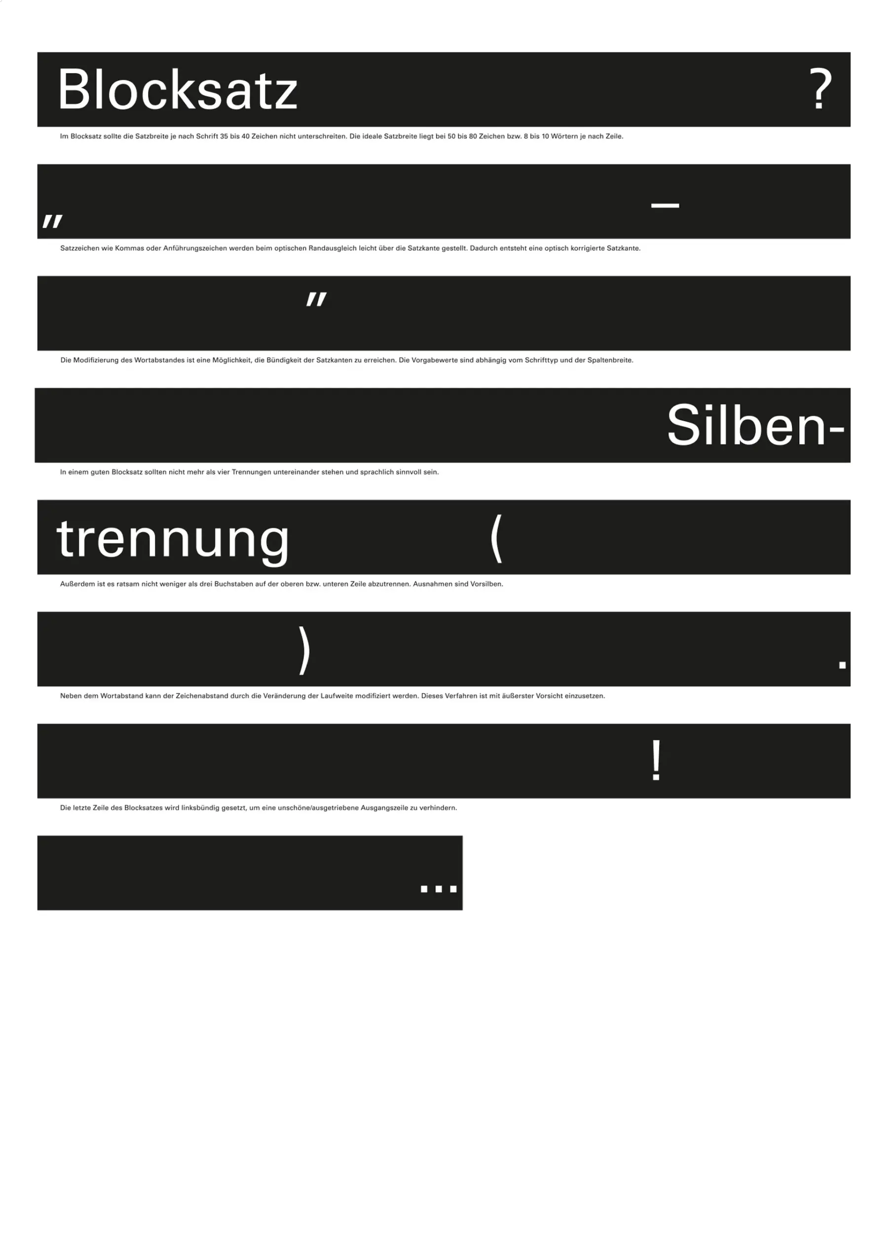 Blocksatz